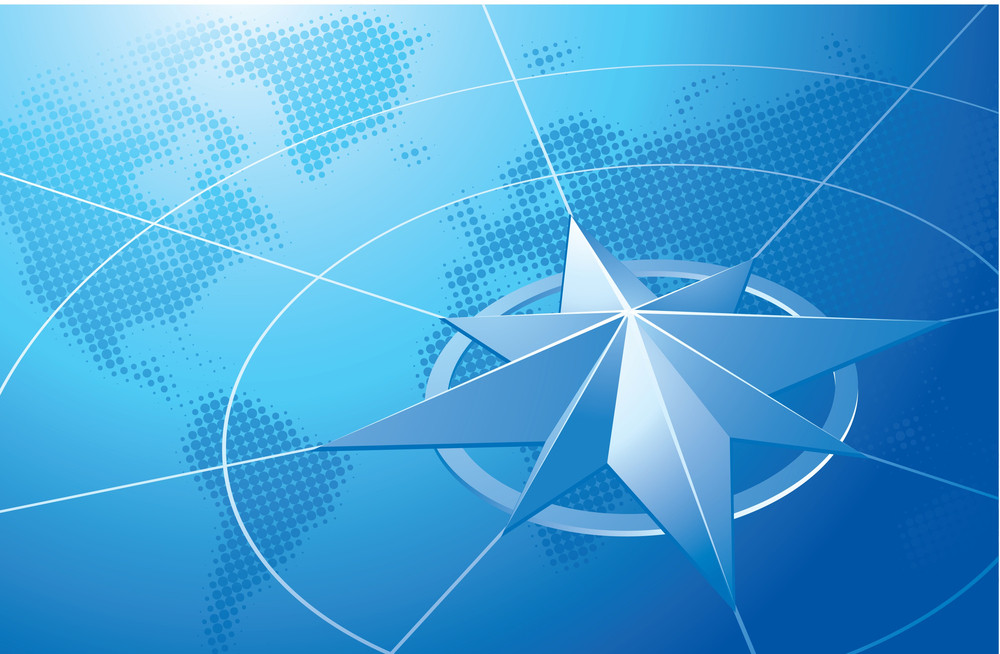 Blue Compass Vector Background Royalty Free Stock Image Storyblocks