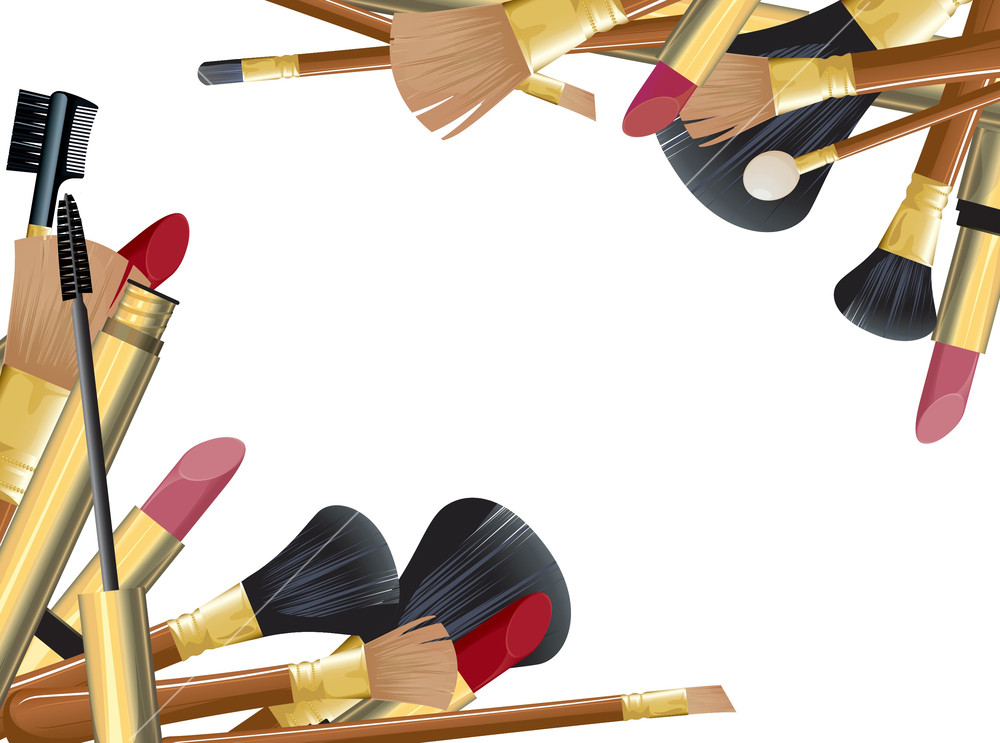 Cosmetics. Vector. Stock Image