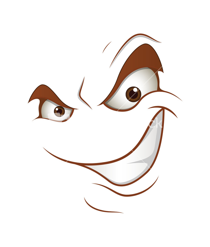 Naughty Smile Face Expression