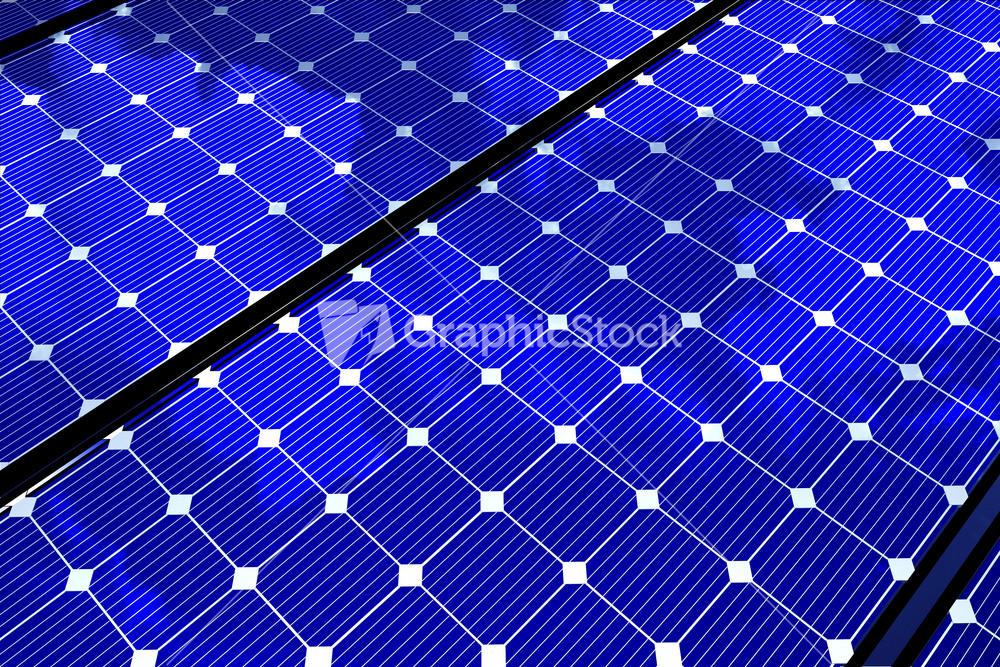 Solar Panels Background