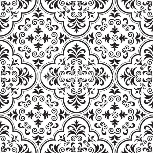 Vector Rococo Pattern