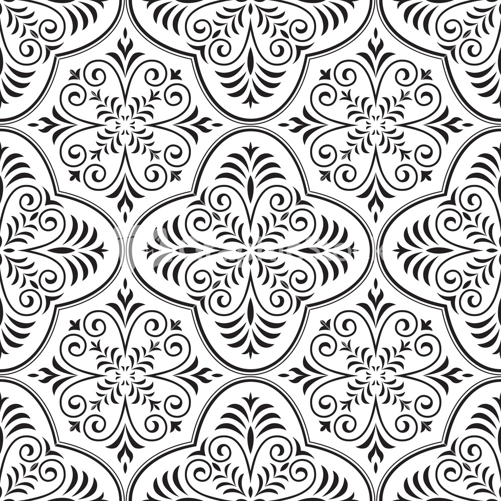Vector Rococo Pattern